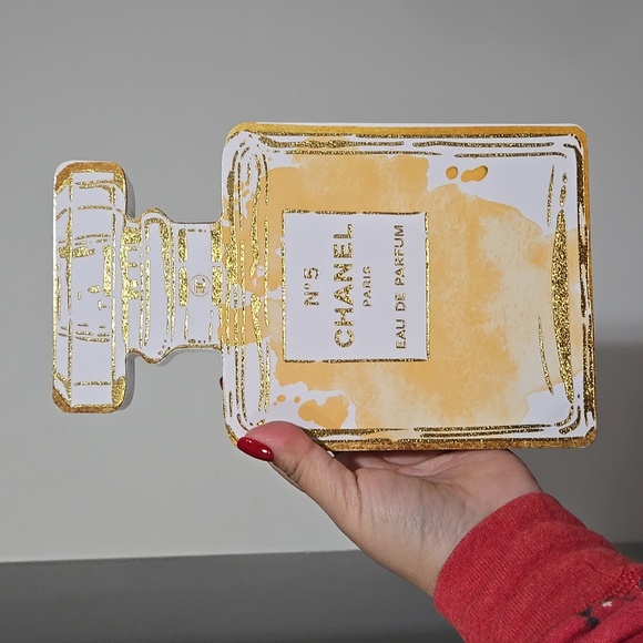 Accents | New Wooden Decor Chanel Bottle Wood Inspo Licensed | Poshmark